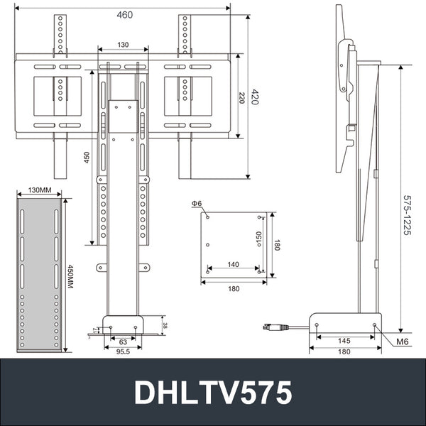 TV Lifting Column Hall Controller 800N 176LB Load - DHLTV – DIHOOL