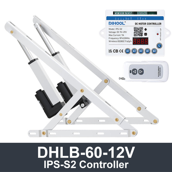 DHLB Electric Lifting Bracket DC 12V/24V/Hall Motor 500N 110LB Load - – DIHOOL