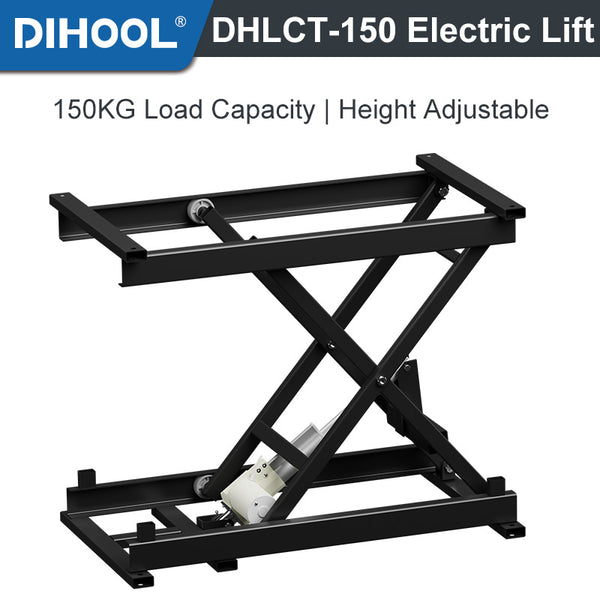 DHLCT-150 Electric Scissor Lift 12V/24V DC Motor 1500N 330LB Load – DIHOOL