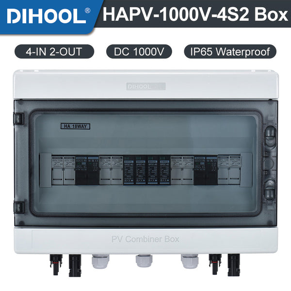HAPV-1000V-4S2 PV Combiner Box – DIHOOL
