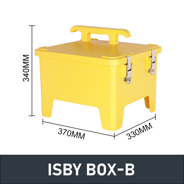 ISBY Outdoor Waterproof Industrial Socket Box With MCB RCBO Switch Yel – DIHOOL