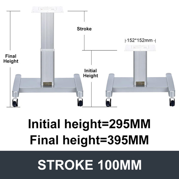 Movable Electric Lifting Column 12V DC Motor 2400N 528LB Load - DHLC30 ...