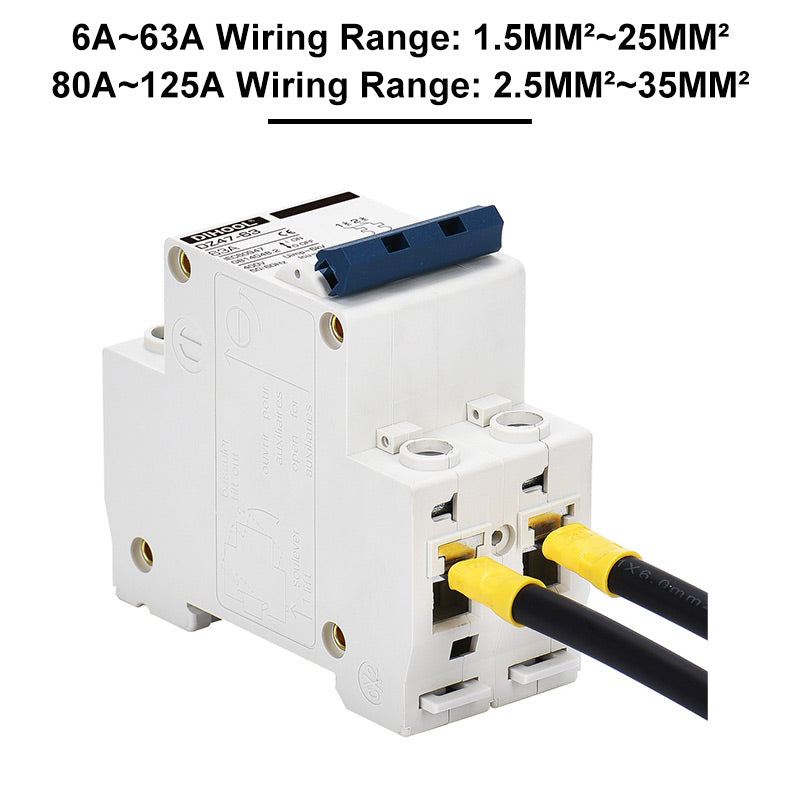 DZ47-1/2/3/4P Miniature Circuit Breaker – DIHOOL