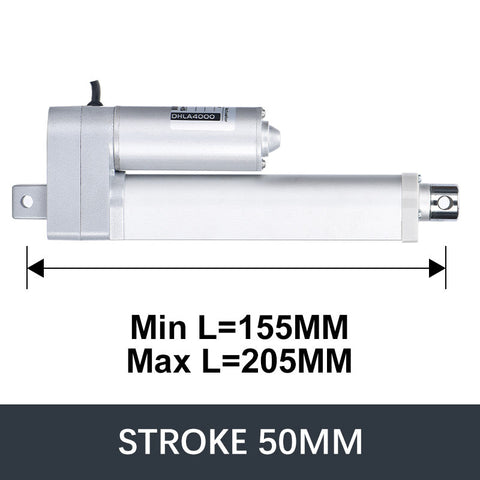 Hall Electric Linear Motion Actuator 24V DC Motor 4000N 880LB Load - D ...