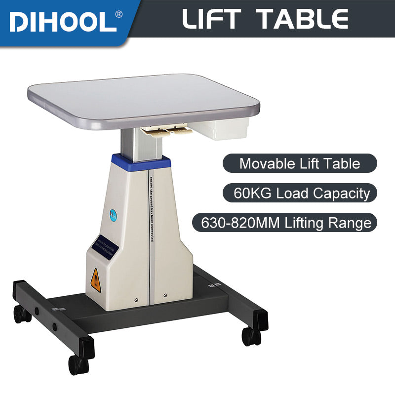 Movable Electric Lift Table 220V / 110V Motor 600N 132LB Load - DHLC64 ...