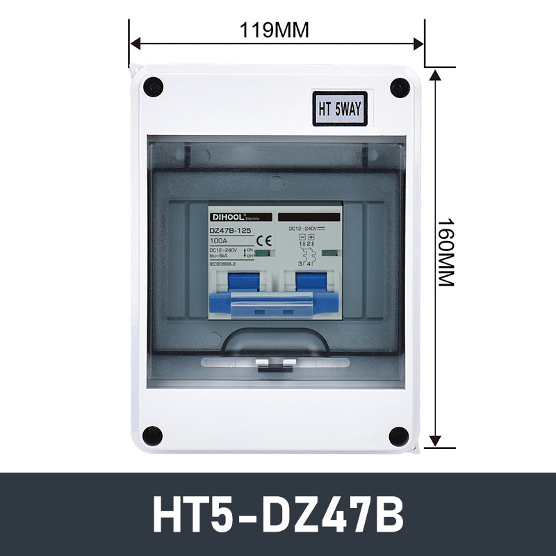 HT5-DZ47B Waterproof Box Miniature Circuit Breaker – DIHOOL