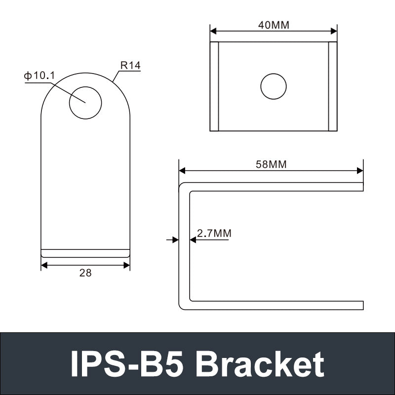 IPS-B5 U-10 Bracket – DIHOOL