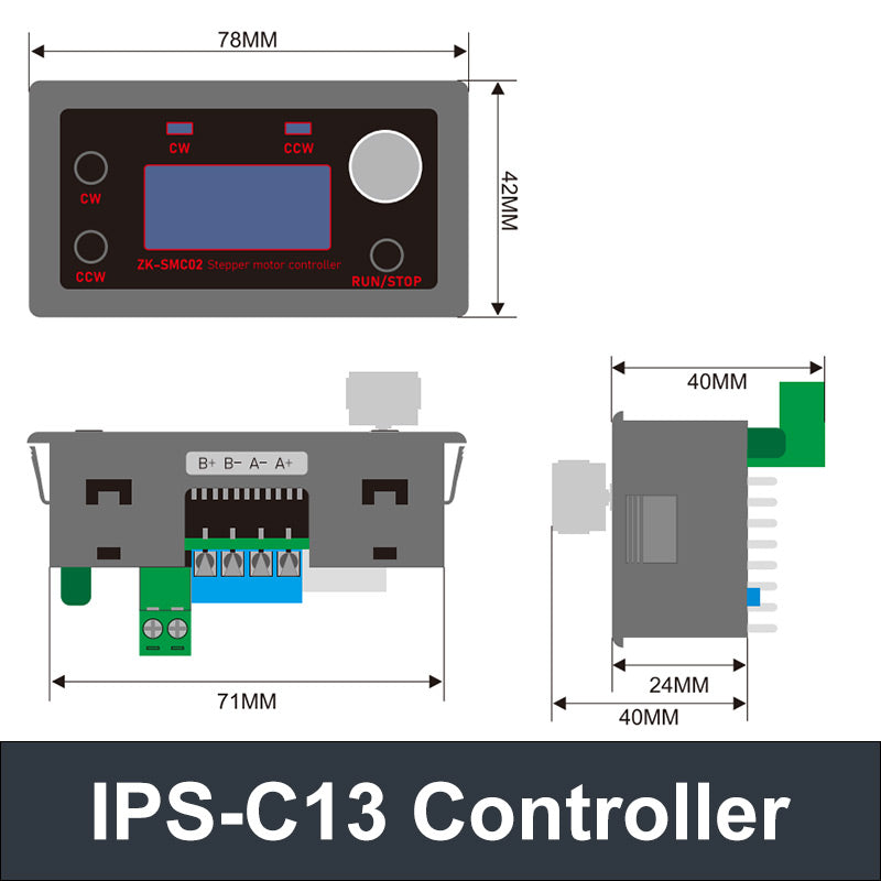 IPS-C13 STEPPER MOTOR CONTROLLER – DIHOOL