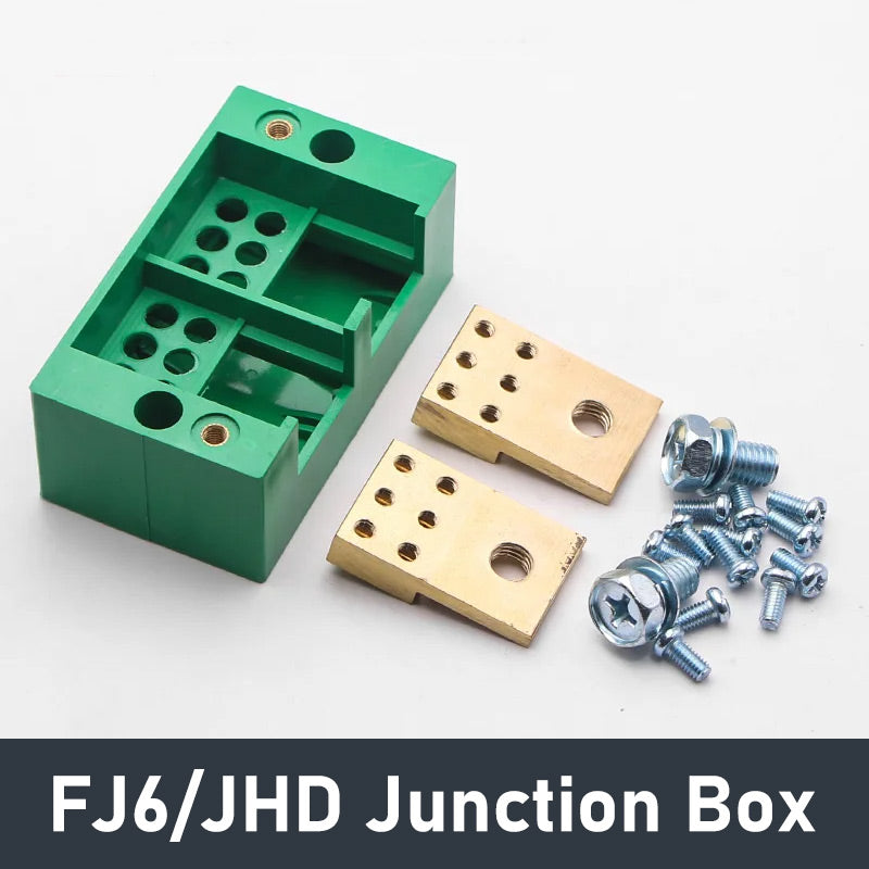 FJ6/JHD Junction Box Unipolar Splitter 1/2/3/4-IN Multiple-OUT Meterin ...