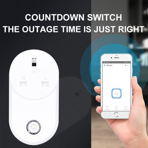 GSP WIFI Smart Socket AC110V TO 220V 16A Intelligent Home Bedroom Livi ...