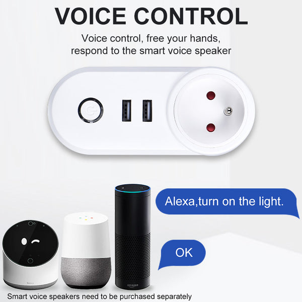 GSP-USB WIFI Smart Socket AC110V TO 220V 16A Intelligent Home Bedroom ...