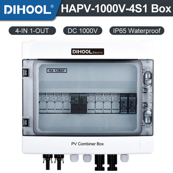 HAPV-1000V-4S1 PV Combiner Box – DIHOOL