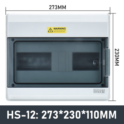 HS-PC Outdoor Waterproof Distribution Box With Brass Bars – DIHOOL