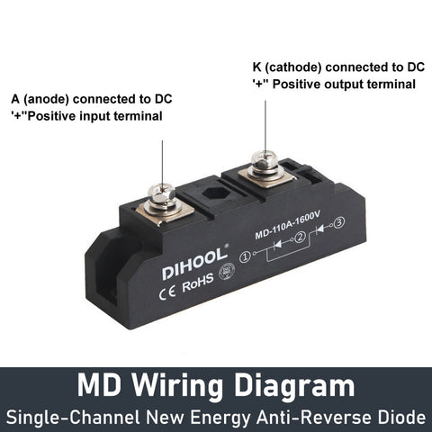 MD Rectifier New Energy Photovoltaic Anti-Reverse Diode – DIHOOL