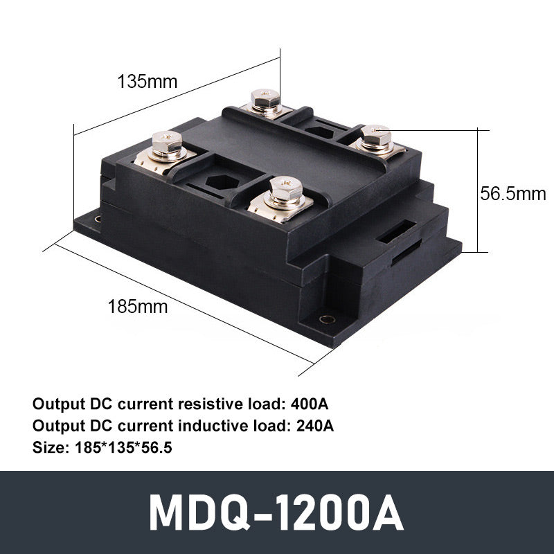 MDQ 30A-1200A Single-Phase Diode Bridge Rectifier Module With Radiator ...