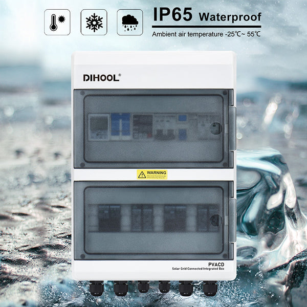 PVACD-2S2 Solar DC AC Grid Connected Integrated Box – DIHOOL