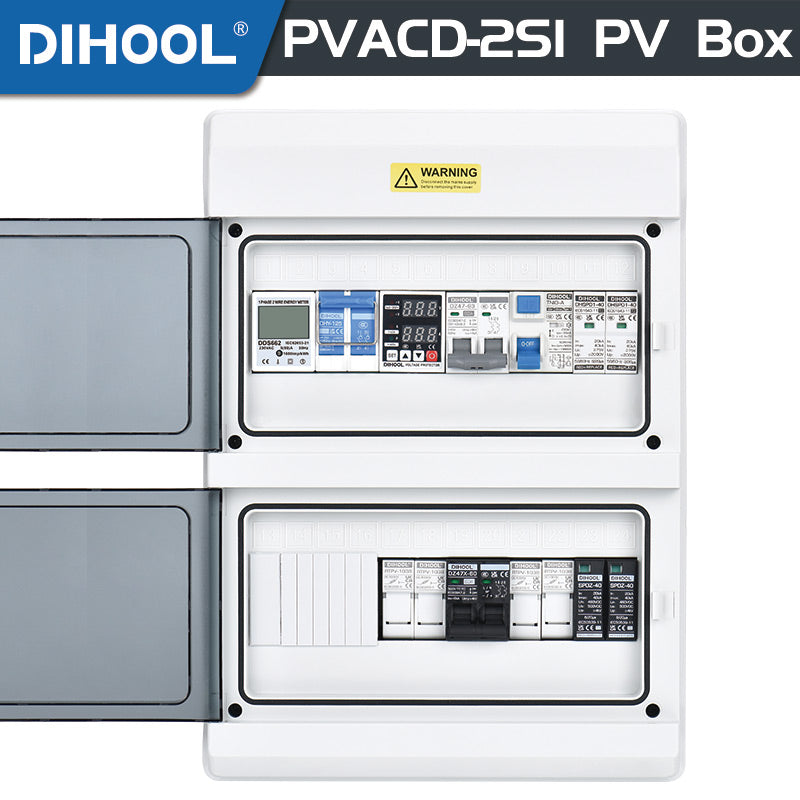 PVACD-2S1 Solar DC AC Grid Connected Integrated Box – DIHOOL