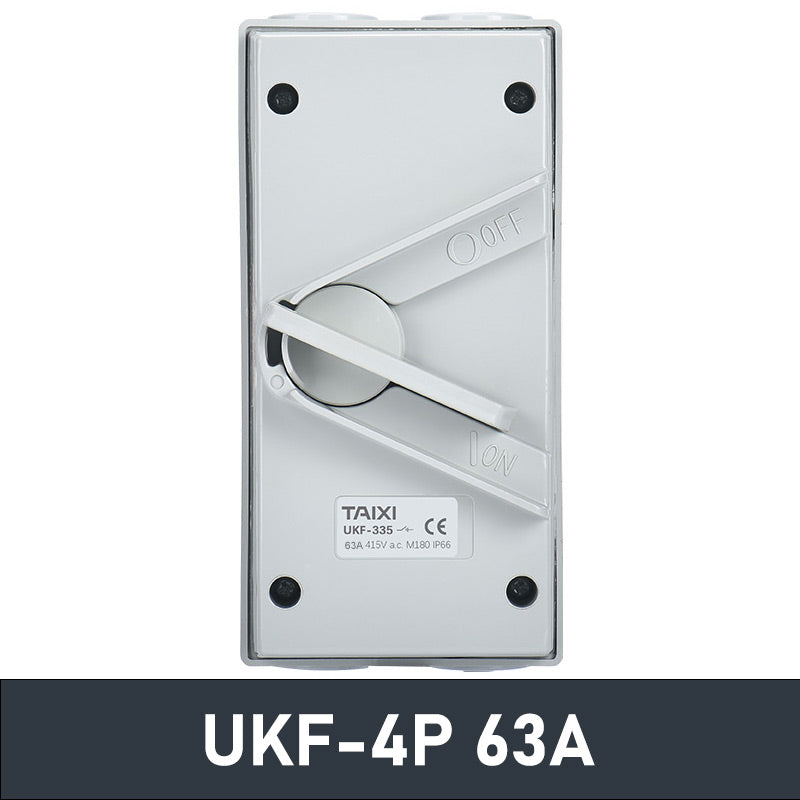 UKF Isolation Switch Outdoor IP66 Waterproof Disconnector – DIHOOL